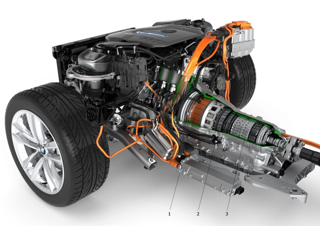 BMW Plug-in Hybrid Electric Vehicle (PHEV) powertrain architecture – x ...