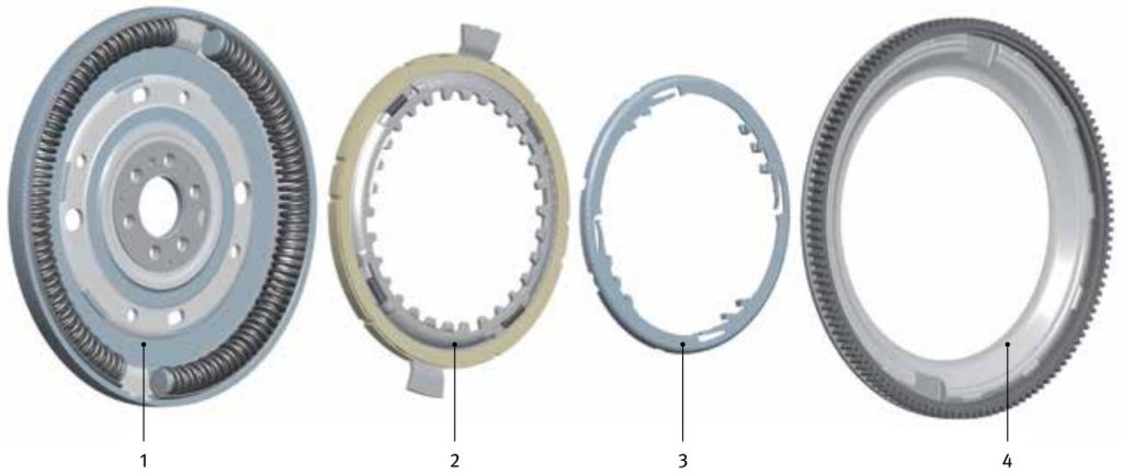 Dual Mass Flywheel (DMF) – x-engineer.org