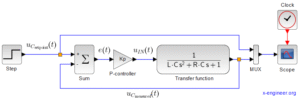 Proportional (P) controller – x-engineer.org